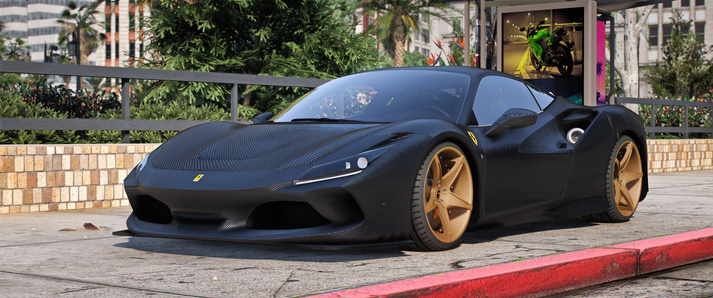 Custom Full Carbon 2020 Ferrari F8 Tributo – The Garage