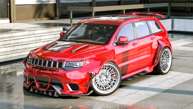 (Debadged) Jeep Trackhawk 2NCS – The Garage