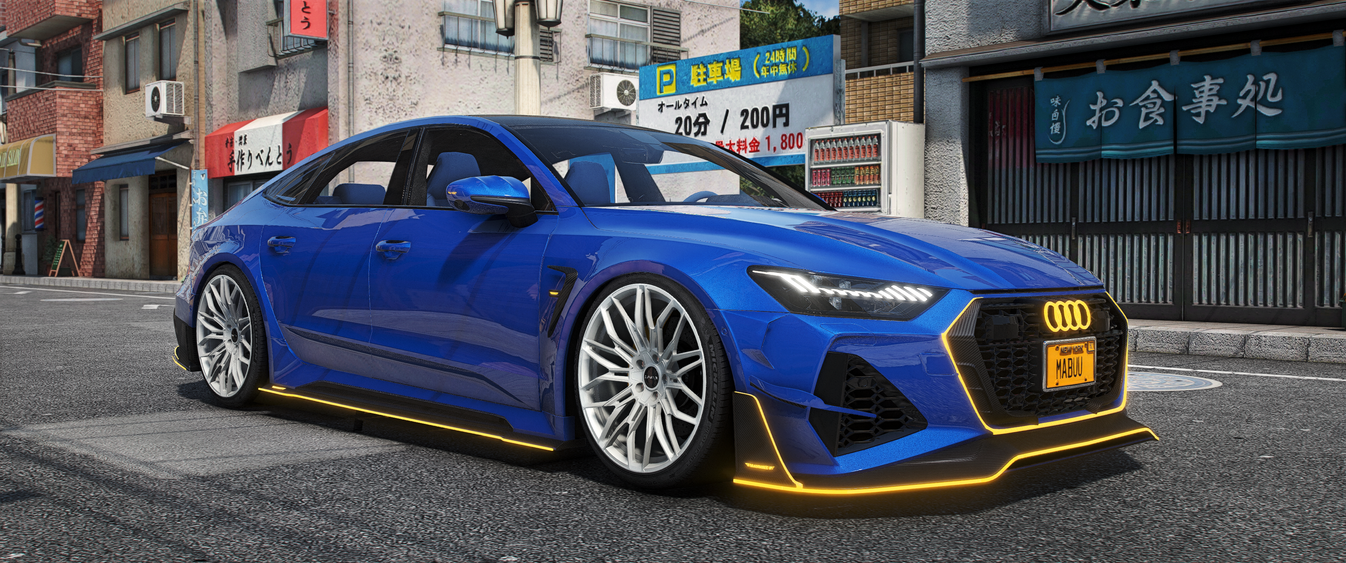 Audi RS7 C8 Mansory [Animated Lights] – The Garage