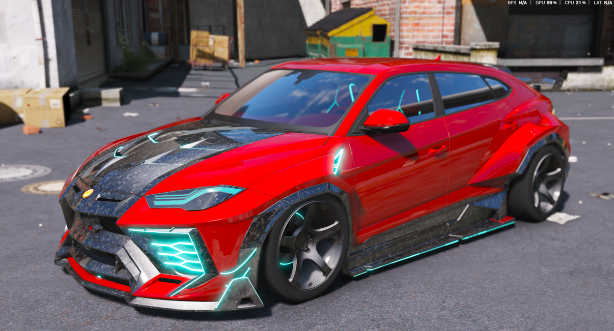 Lamborghini Urus Animated Lights | Cent – The Garage