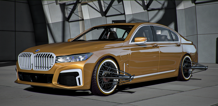 BMW 745li Slab Custom – The Garage