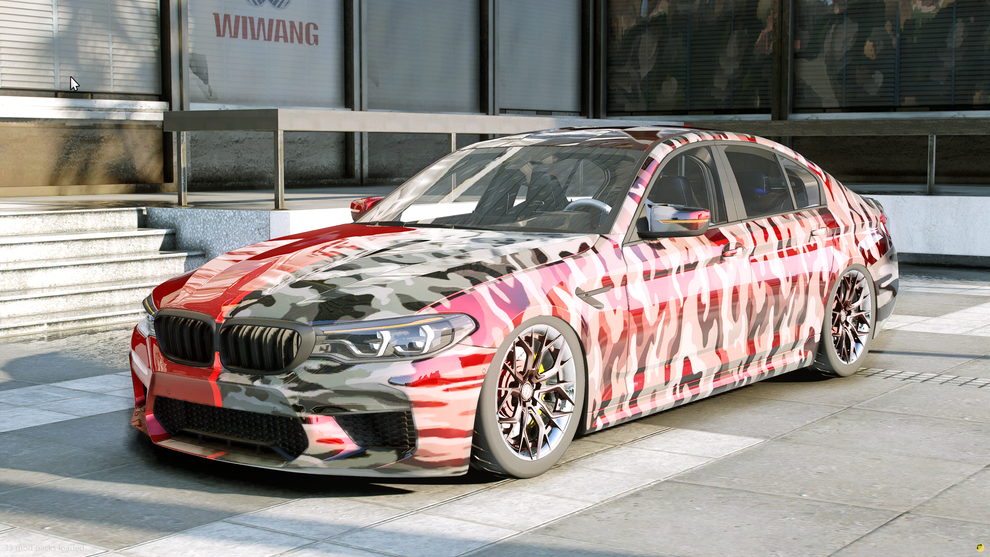 (Debadged) 2018 BMW M5 Custom Mixed Color Livery – The Garage