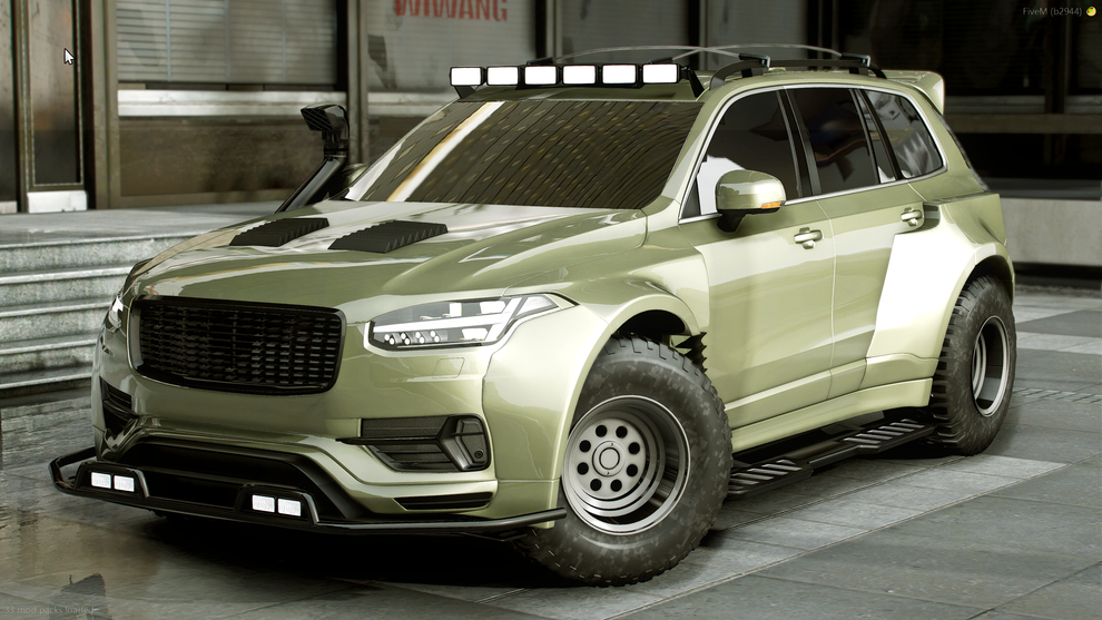 (Debadged) Volvo XC90 4x4 Offroad (Tuning) – The Garage