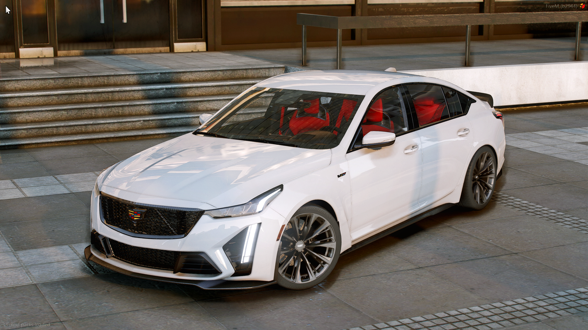 Custom Cadillac CT5-V With Working Windows – The Garage