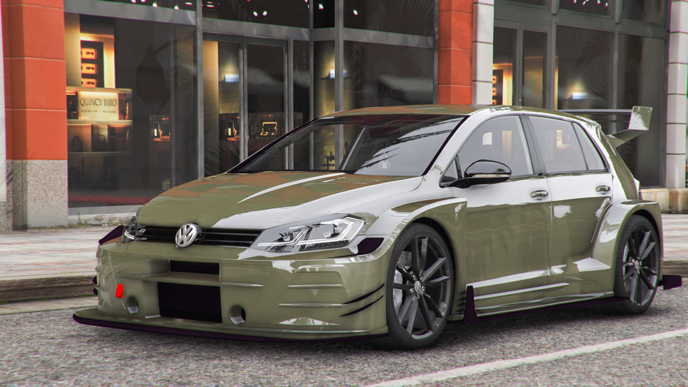 Volkswagen Golf R Custom Bodykit – The Garage