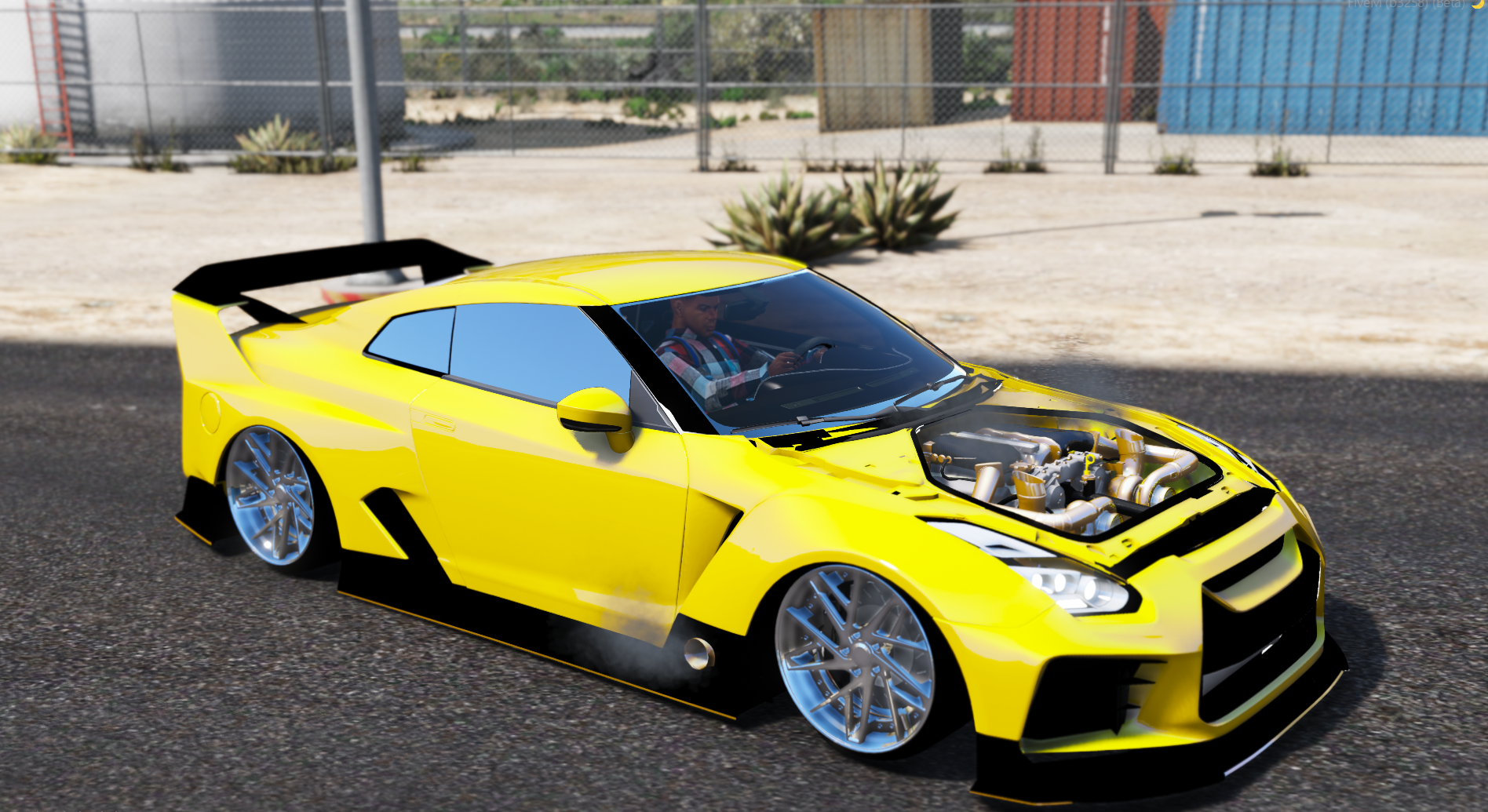 (Debadged) Nissan GTR Hycade – The Garage