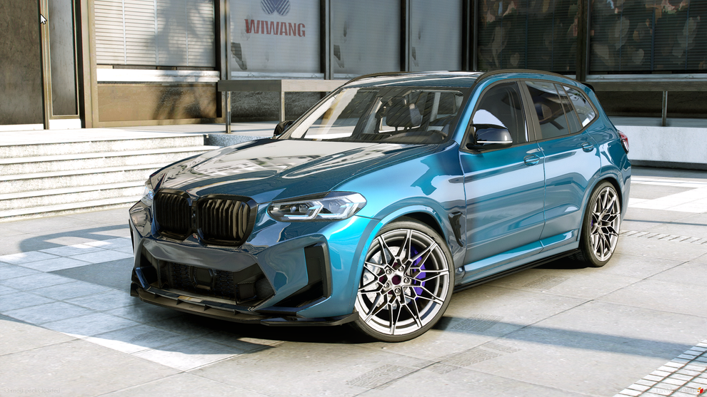 (Debadged) BMW X3M Competition (Driva Dave Spec) – The Garage