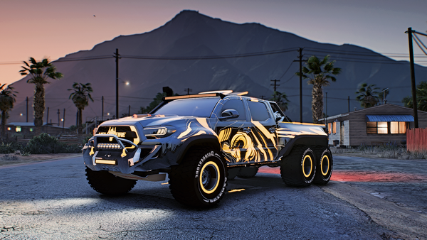 HELLCAT TACOMA 6x6 V3 ( 8 Seater) – The Garage