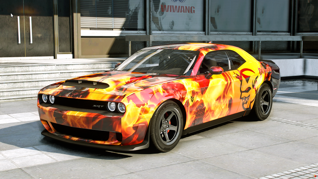 Dodge Challenger Demon Custom Livery – The Garage