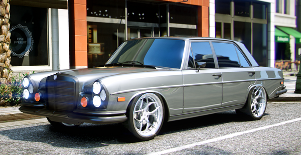 Mercedes w108 AMG Swapped 5 Seater – The Garage