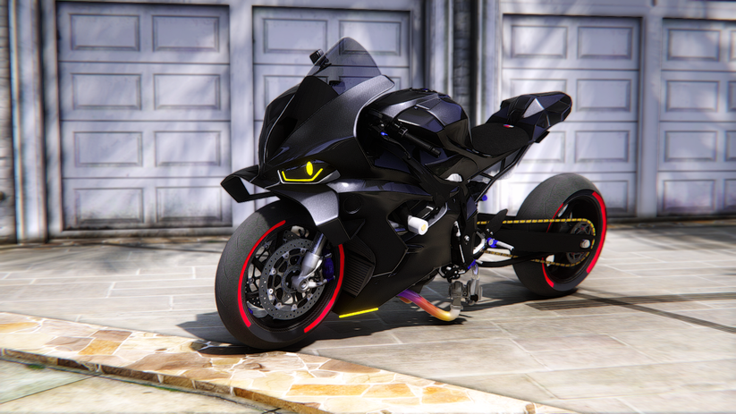 BMW M1000RR Stretched Twin Turbo with Custom Exhausts – The Garage