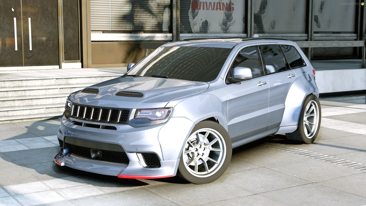 (Debadged) Jeep Trackhawk Widebody Redeye – The Garage