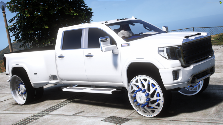 Custom GMC Sierra 3500HD Dually Crew Cab On American Force Forged Whee ...