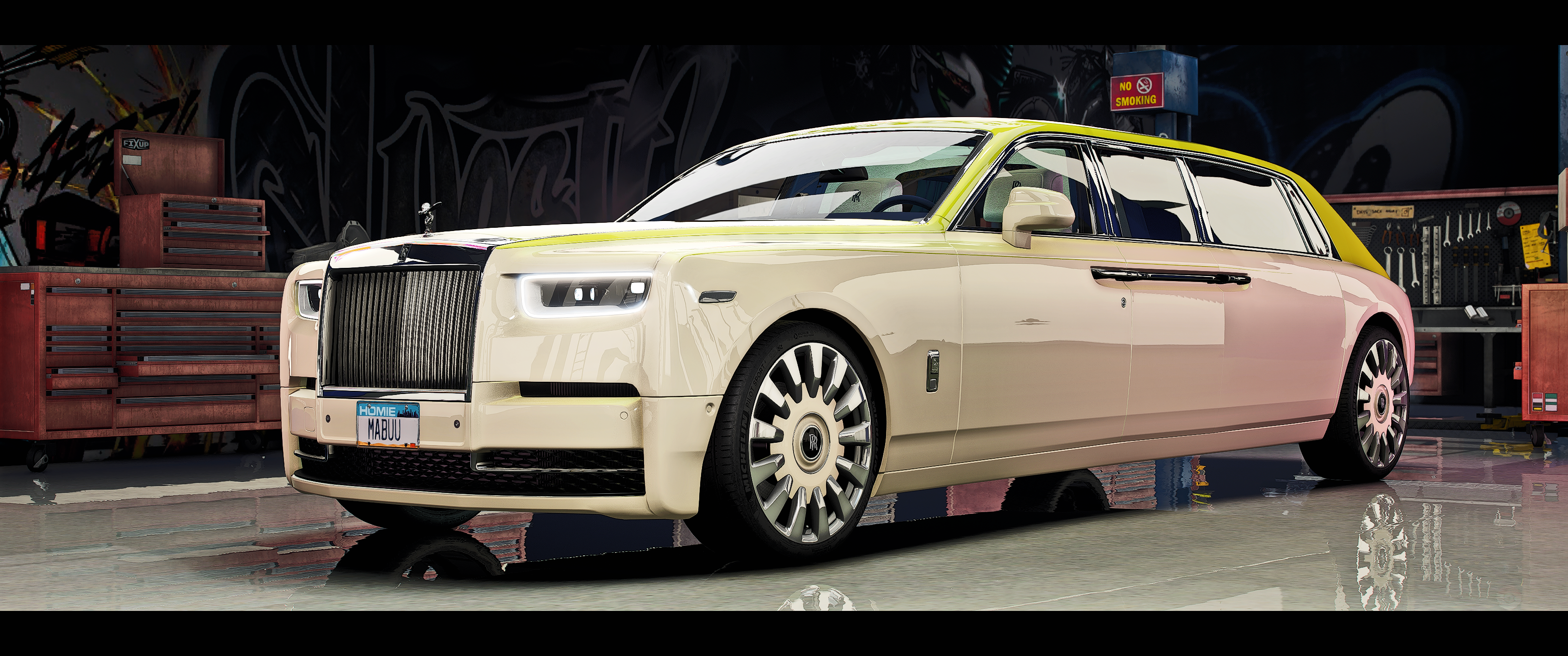 Rolls Royce Phantom 8 LWB Limo – The Garage