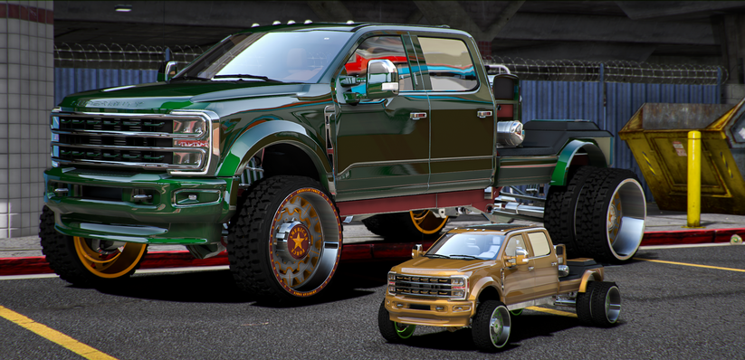 (Debadged) Ford F450 WELDING RIG with RC TOY 2023 – The Garage