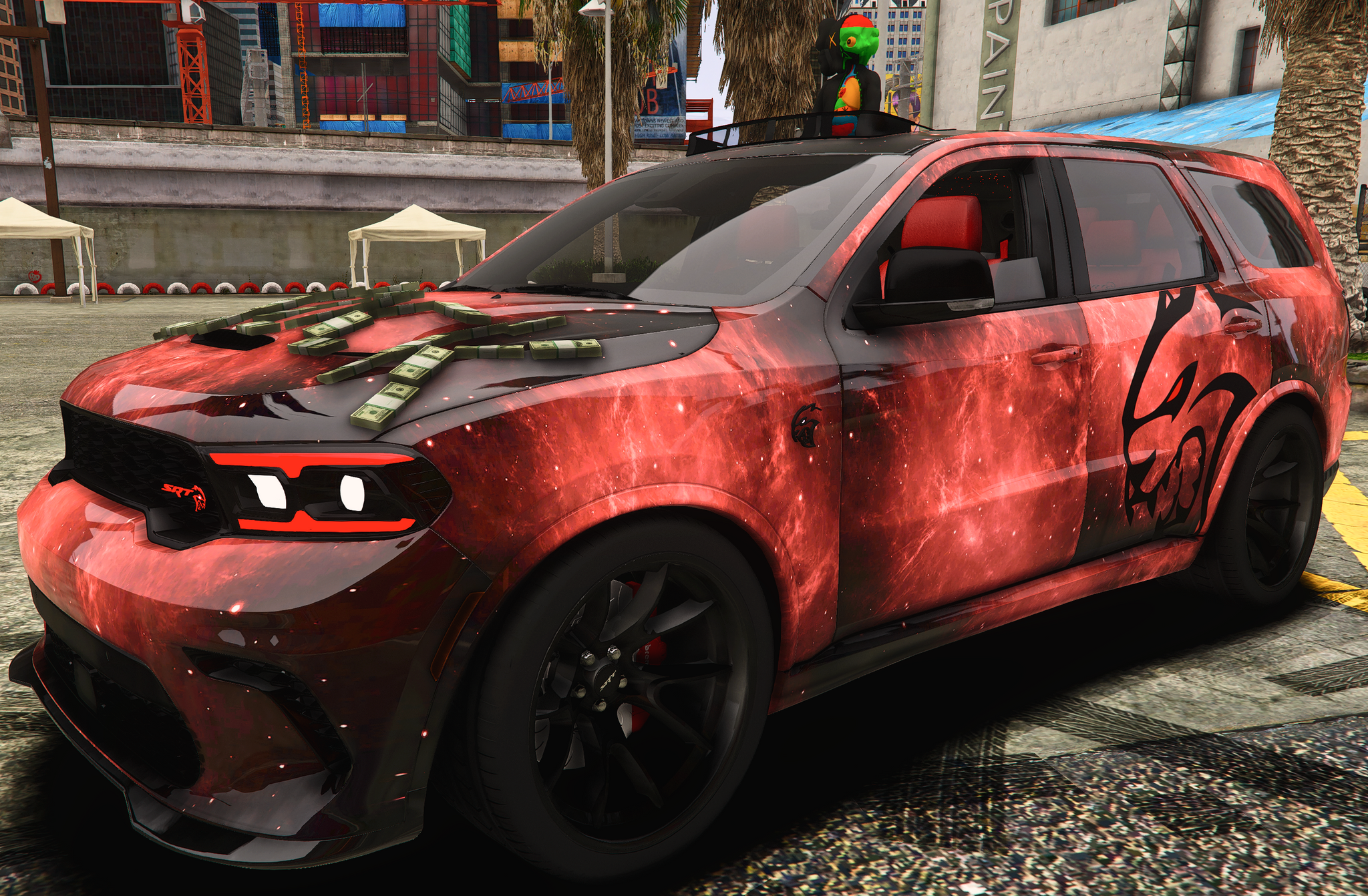 Custom Tuned Dodge Durango SRT Hellcat (With Props) – The Garage