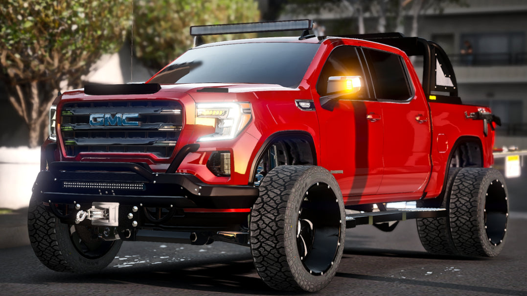 Customs GMC Sierra 4x4 Double Rolled – The Garage