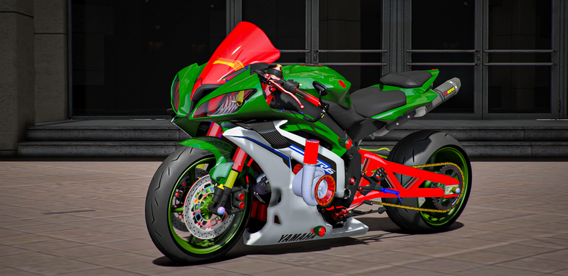 Yamaha R6 Drag Glow – The Garage