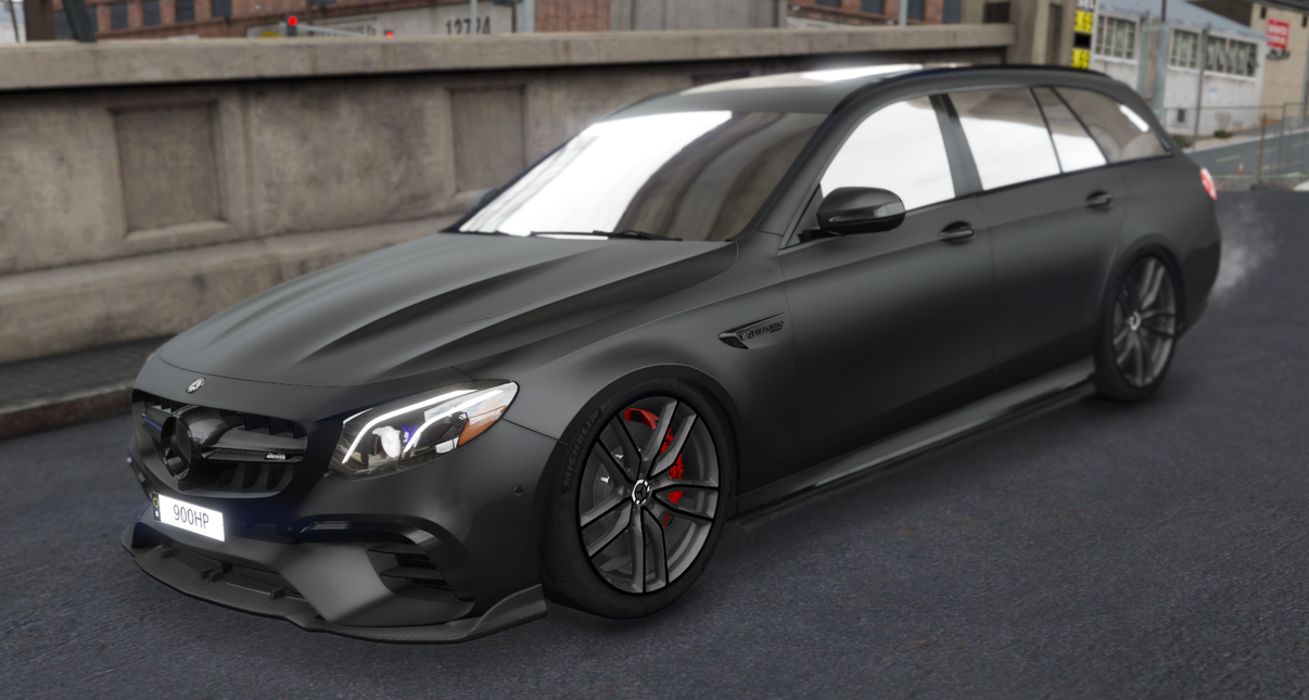 Mercedes estate E63 AMG V8 Biturbo Stage 3 900HK | Cent – The Garage