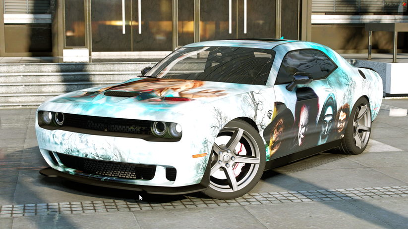 Dodge Challenger Scary Cat – The Garage