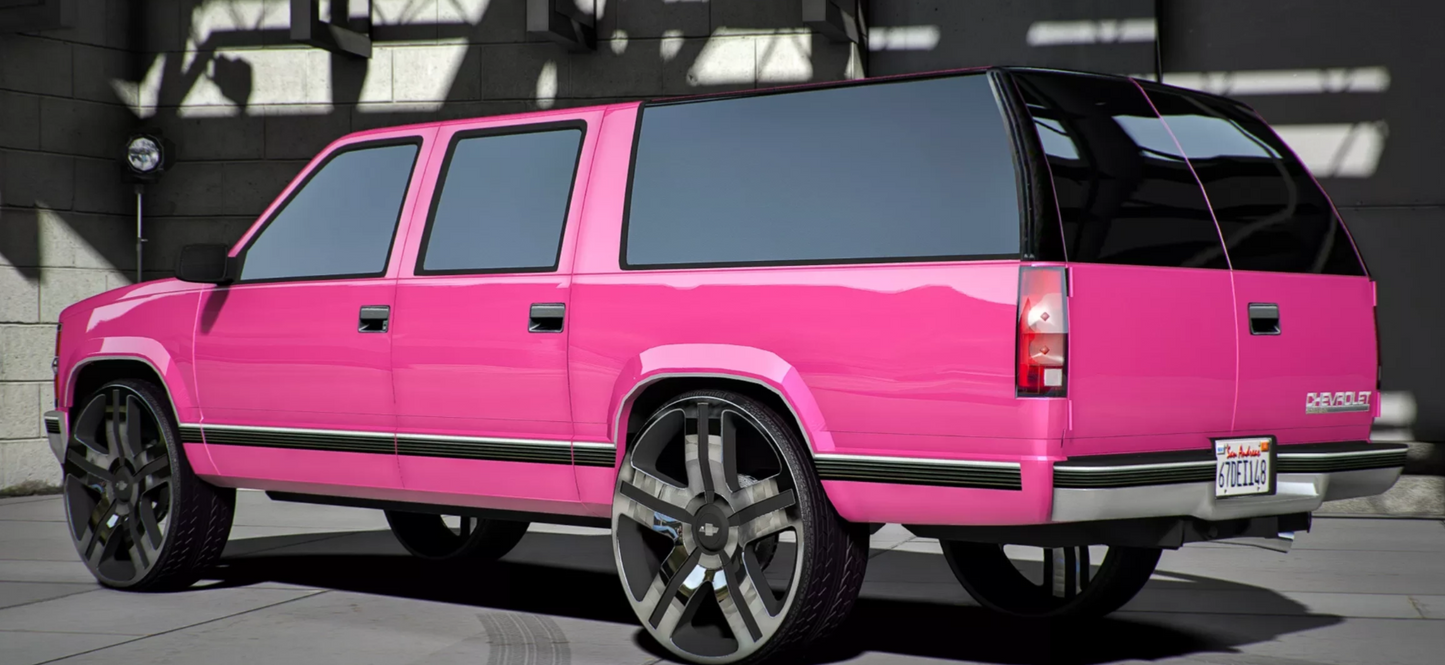 1999 Chevy Suburban Donk ( 10 Seater ) – The Garage