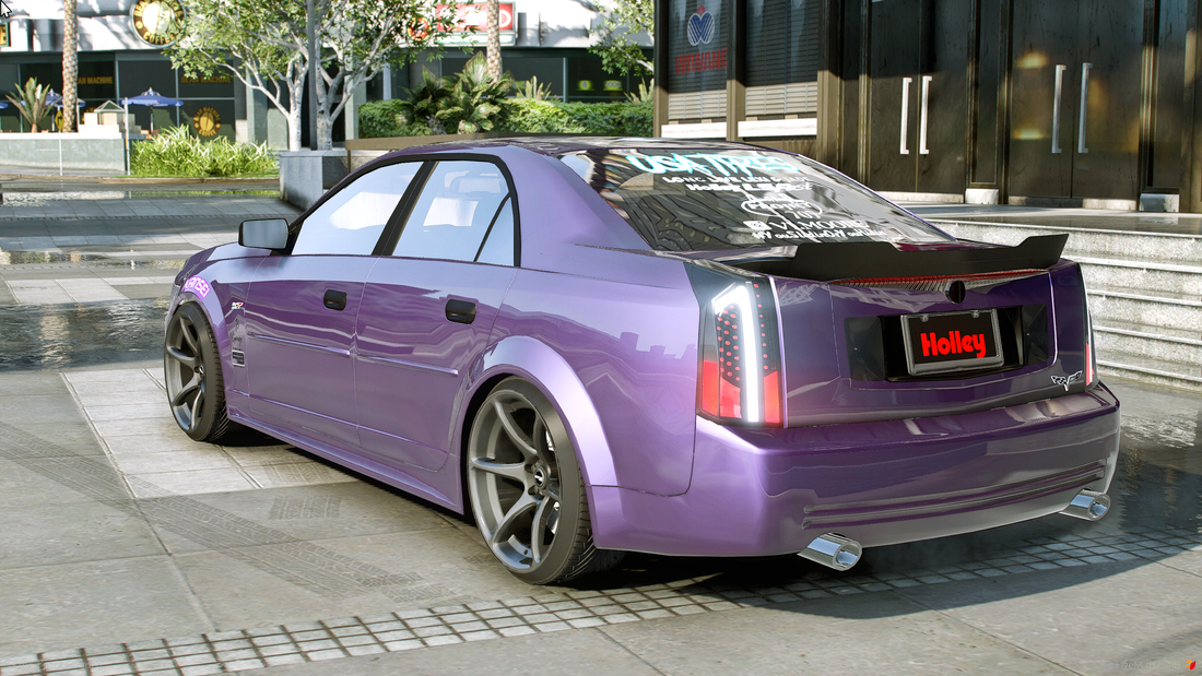 (Debadged) Custom Slideshow 2009 Caddilac CTS-V – The Garage