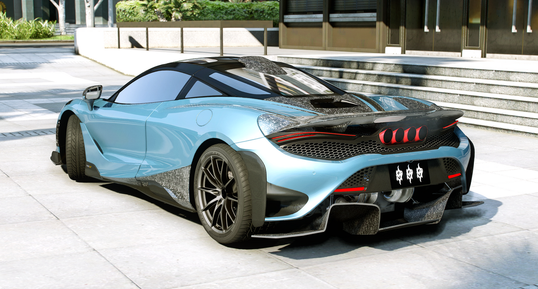 (Debadged) McLaren 765LT Mansory Custom – The Garage