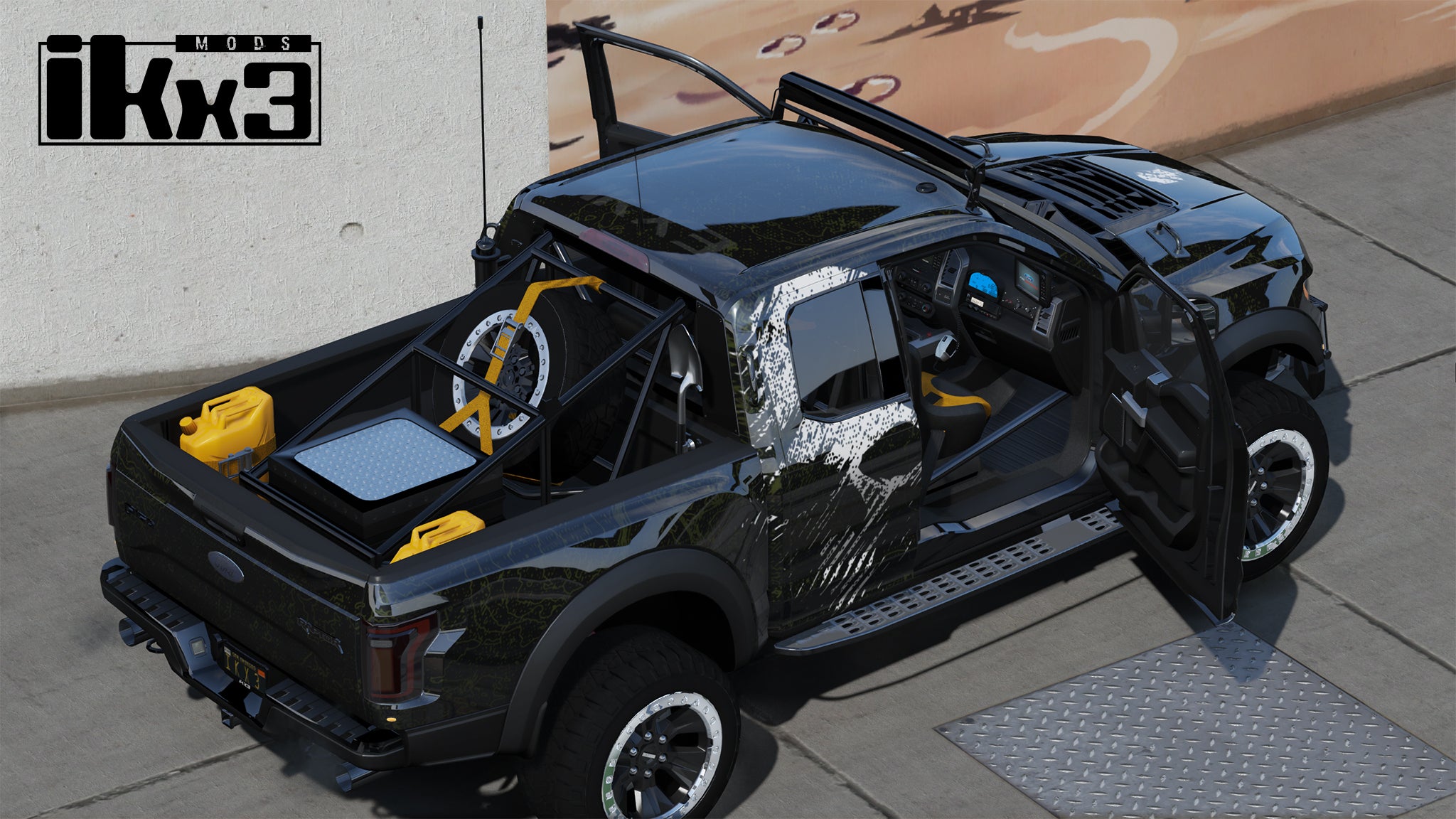 (Badged/Debadged) Ford F-150 Raptor Ghost Edition – The Garage