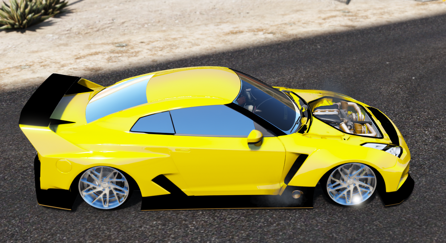 (Debadged) Nissan GTR Hycade – The Garage