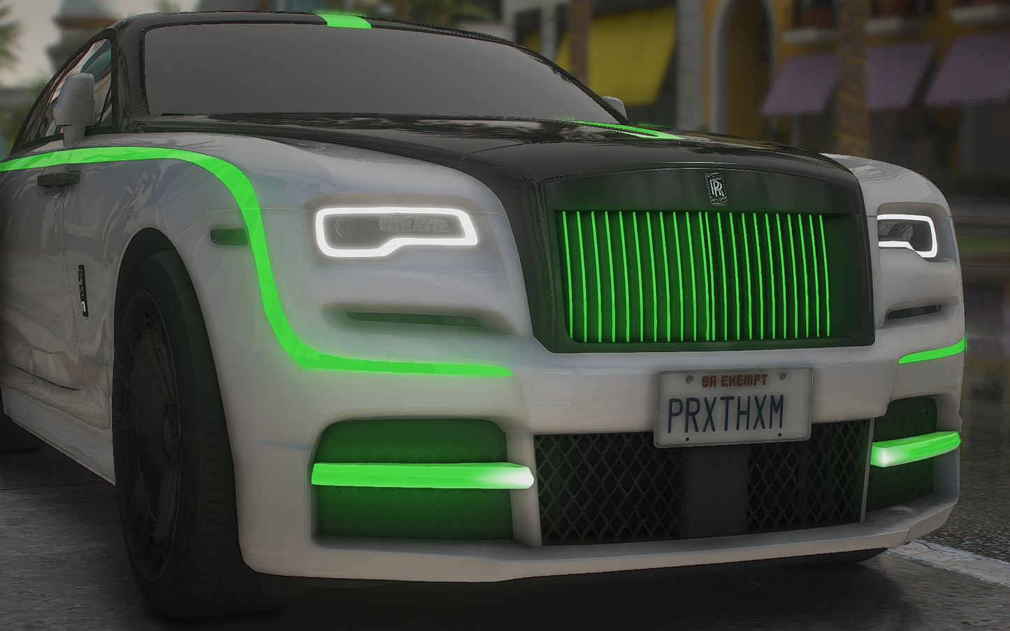 Rolls Royce Wraith With Animated Lights – The Garage