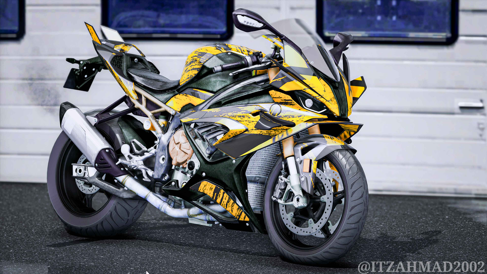 (Debadged) BMW S1000RR Beast Edition (Liveries) – The Garage