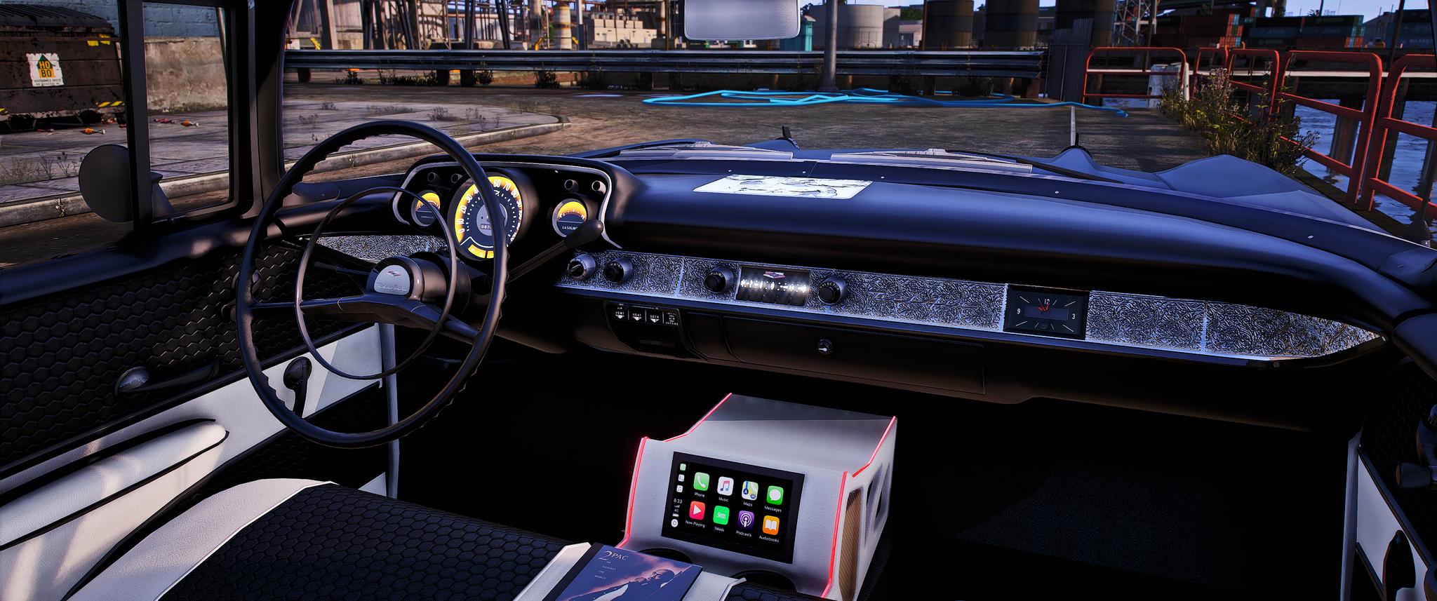 Chevy Belair lowrider Tupac 1957 – The Garage